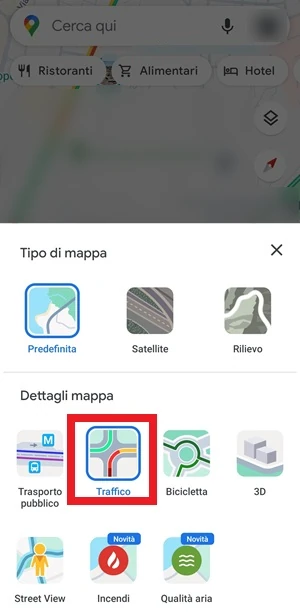 Cosa fare se Google Maps non visualizza il traffico su Android